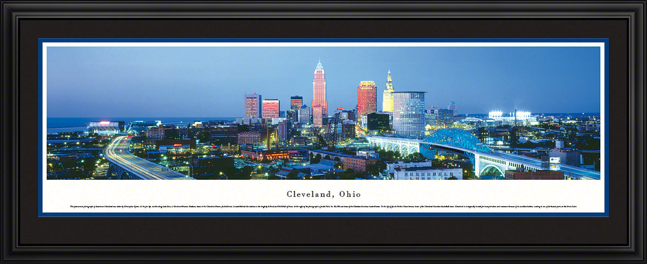 Blakeway Worldwide Panoramas, Inc US Skyline Cleveland, Ohio by ...