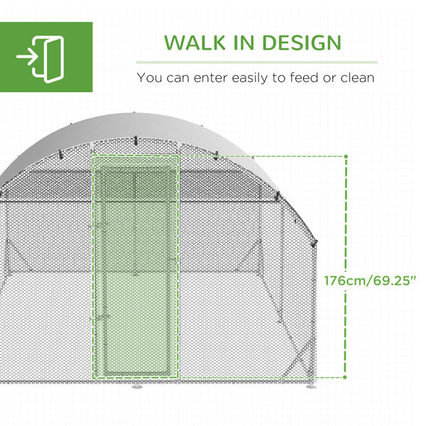 Tucker Murphy Pet™ Dejanae 115 Square Feet Chicken Run | Wayfair