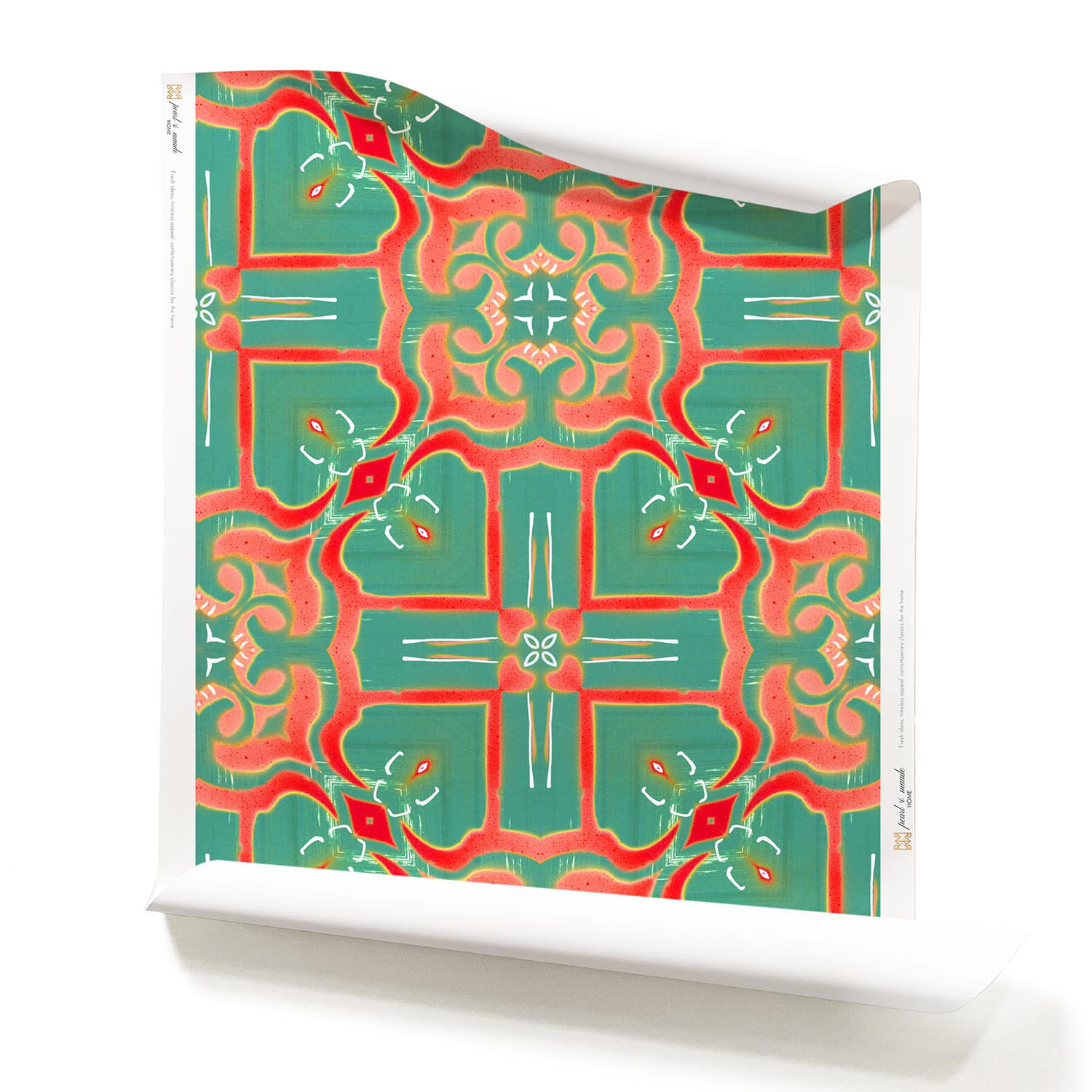 Pearl & Maude Mallorca | Contoured Tile Wallpaper Double Roll | Perigold