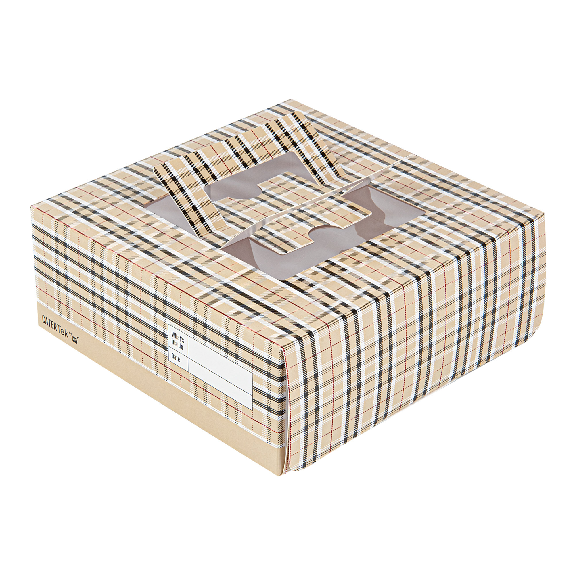 Restaurantware-Cater Tek 9 x 9 x 3.5 Inch Cake Boxes, 50 Take Out ...