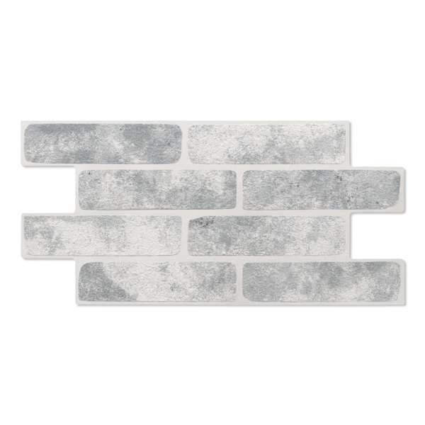 Sunwings 11.8" x 23.6" MCM Brick Flexible Stone Slate Travertine Wall ...