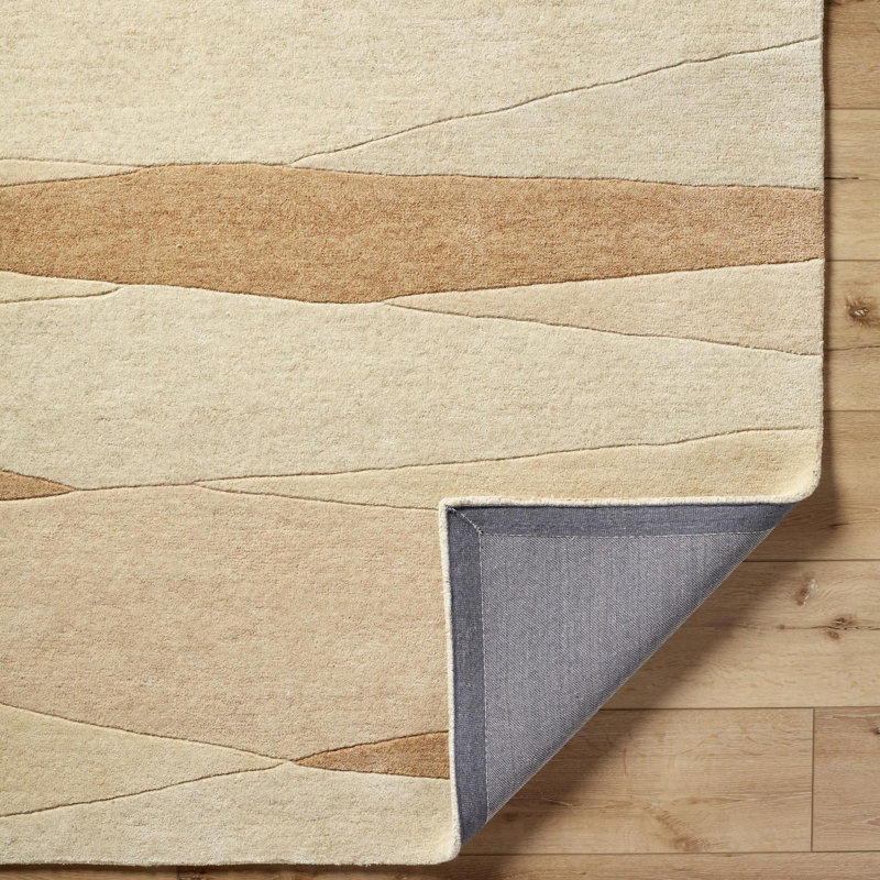 Hokku Designs Harout Handmade Hand Tufted Wool Rug & Reviews | Wayfair