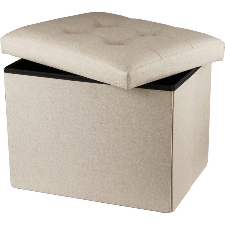 Latitude Run® Folding Ottomans Footrest Storage Ottoman Small Footstool ...