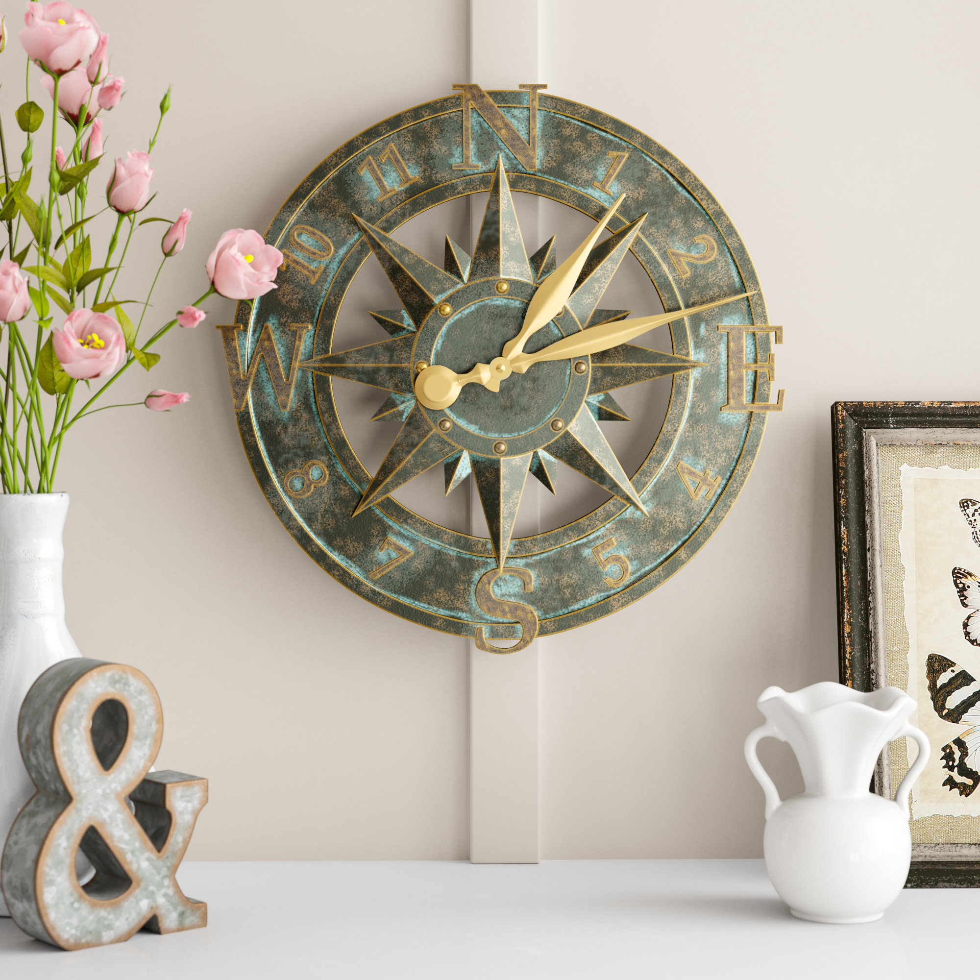Breakwater Bay Mcandrew Wall Clock & Reviews | Wayfair