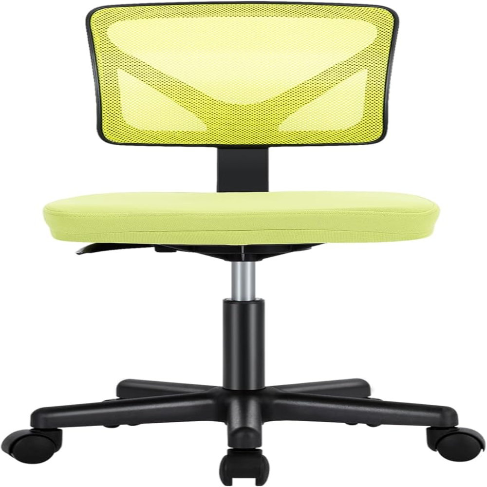 Brayden Studio® Sweetcrispy Armless Desk Chair - Small Home Office ...