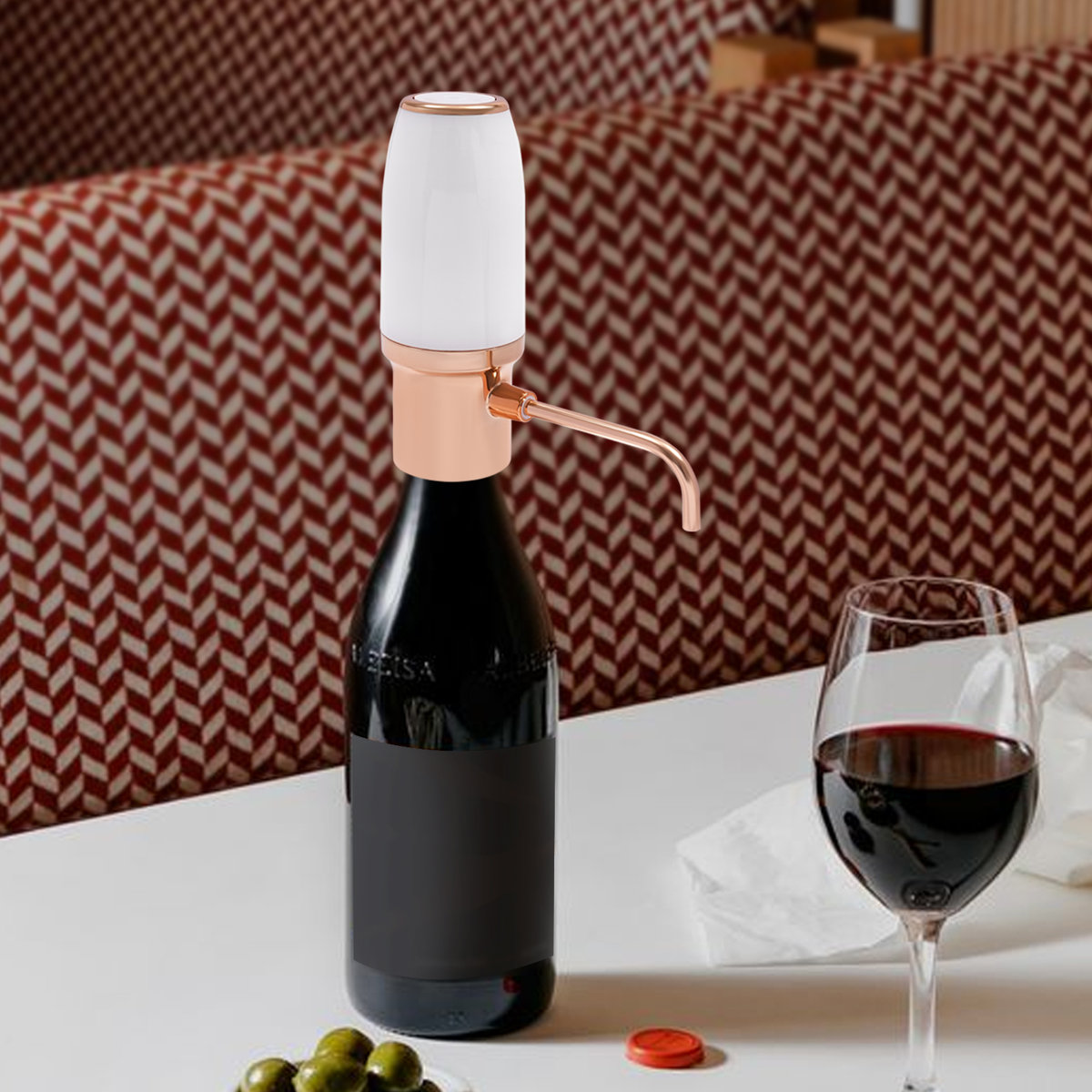 Mercer41 Inabat Automatic Wine Bottle Dispenser Machine | Wayfair