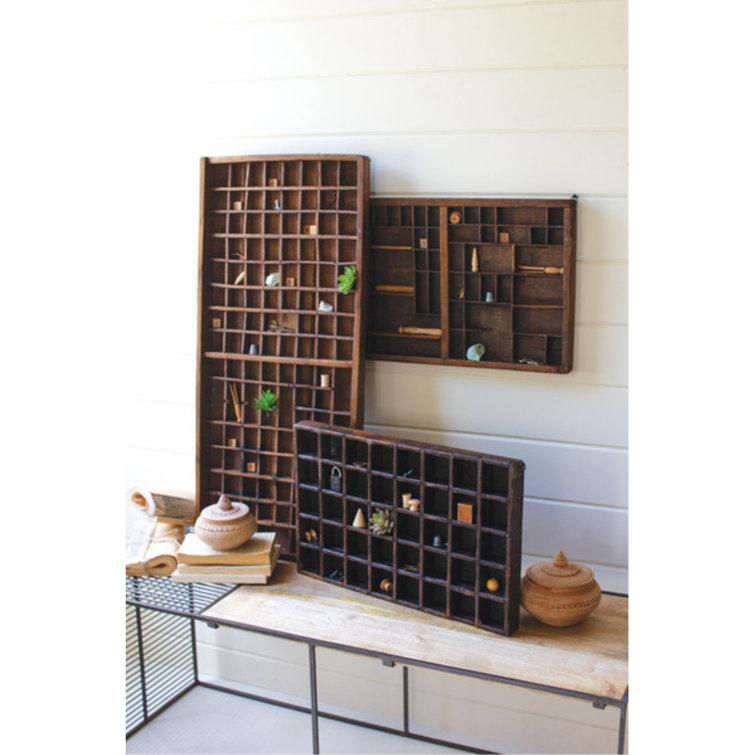 Loon Peak® Mcintyre Antique Wooden Printers Bin & Reviews - Wayfair Canada