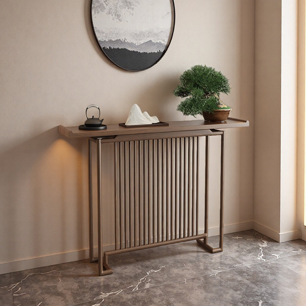 Hokku Designs New Chinese Style Solid Wood Entryway Table | Wayfair