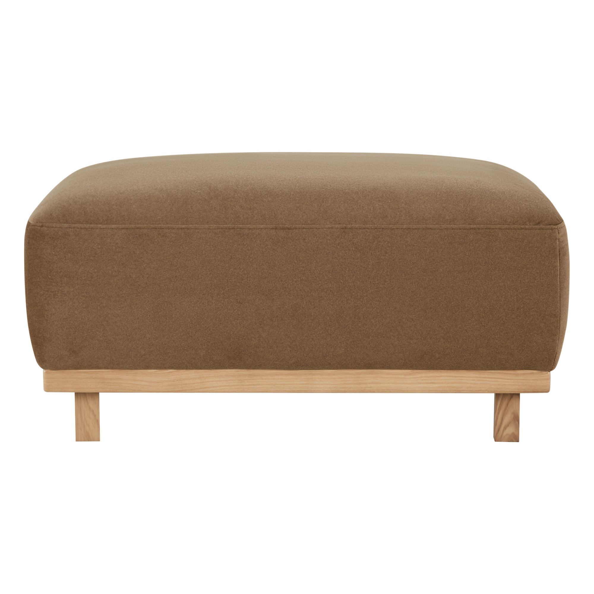 Joss & Main Russo 28" Upholstered Ottoman & Reviews | Joss & Main