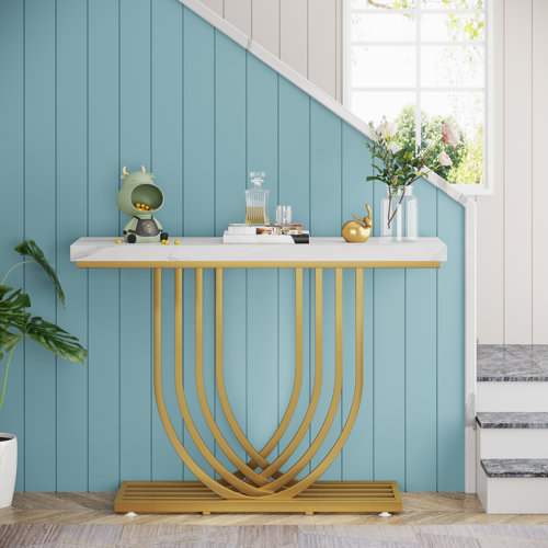 Wayfair | Way Day: Gold Console Tables You'll Love In 2023