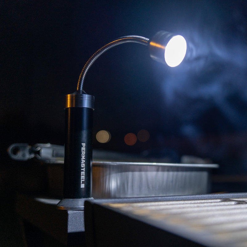 Permasteel Magnetic LED Flexible Gooseneck Grill Lights for Outdoor ...