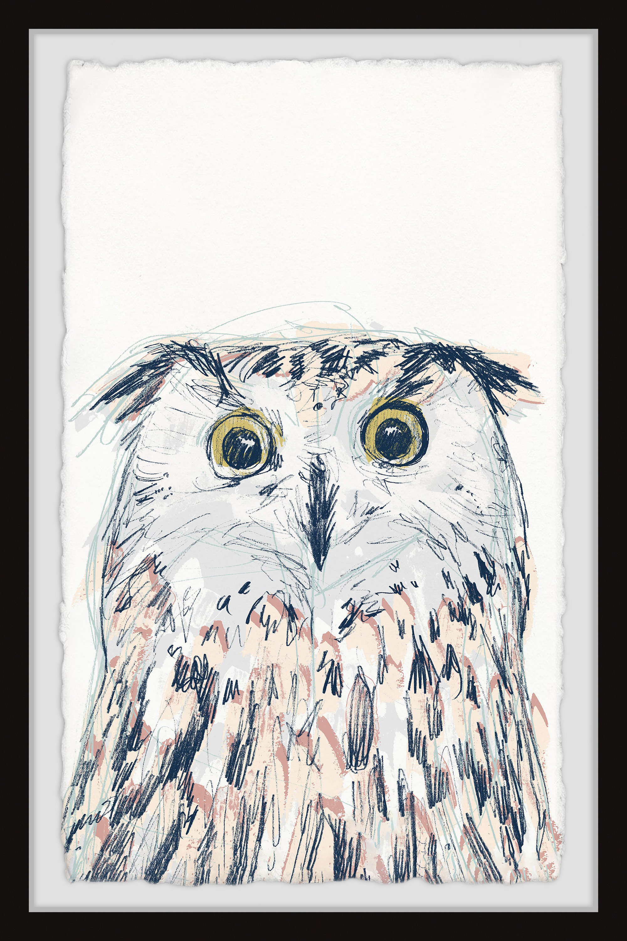 Zoomie Kids Declan Funky Owl Portrait II - Drawing | Wayfair.ie