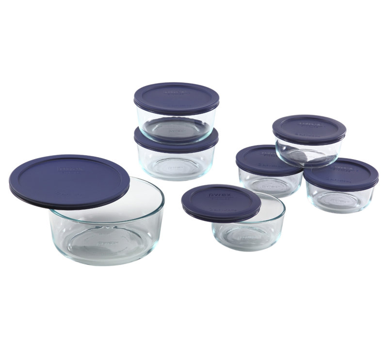 Pyrex Storage Plus 7 Container Food Storage Set "& Reviews" | Wayfair
