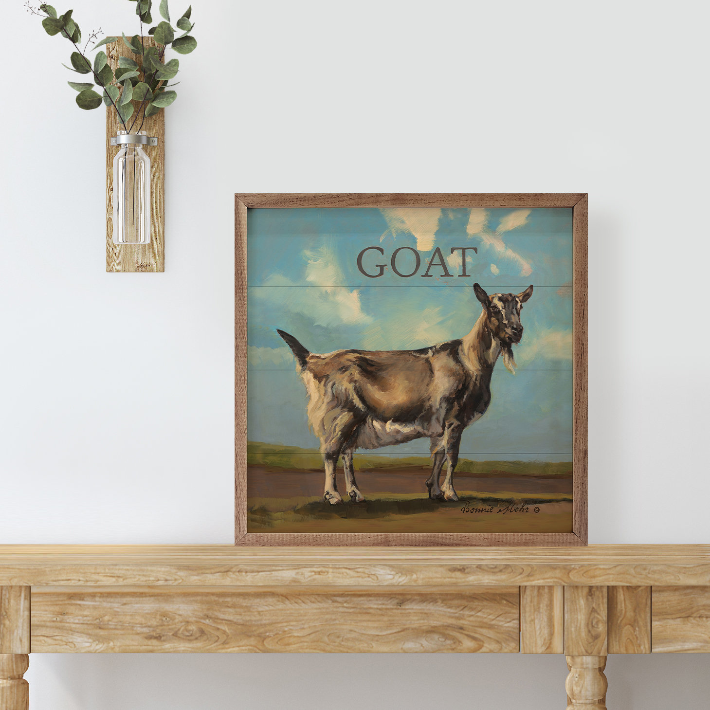 August Grove® Gracey The Goat By Bonnie Mohr | Wayfair