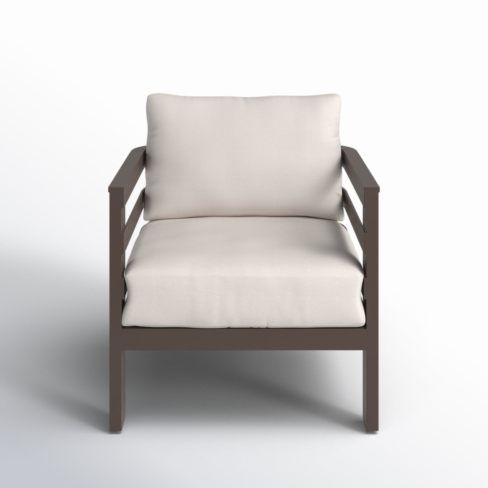 AllModern Leora Metal Outdoor Lounge Chair | Wayfair