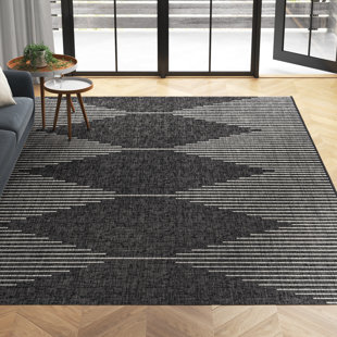 9' x 12' Geometric Area Rugs You'll Love | Wayfair