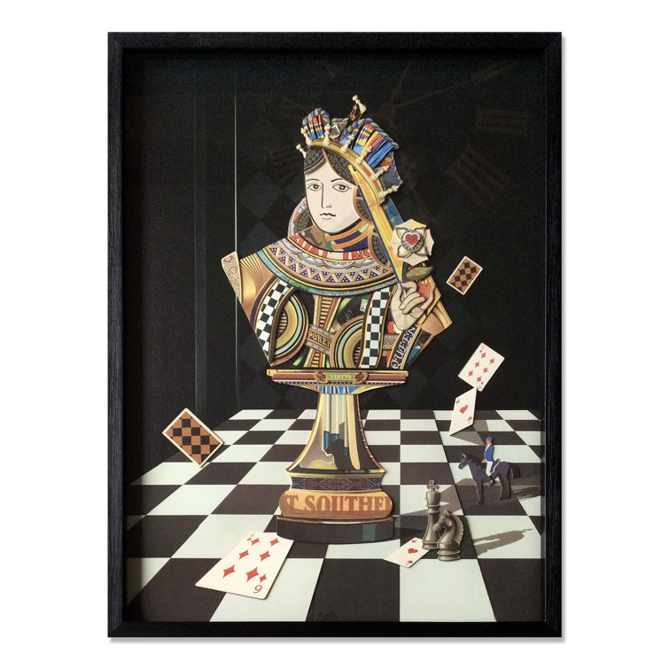 Happy Larry 3D Collage picture 'Queen of chess' | Wayfair.co.uk