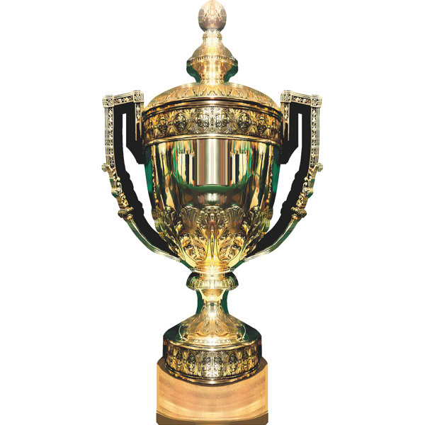 Wet Paint Printing Giant Trophy Award Medal Winner Gold Cardboard ...