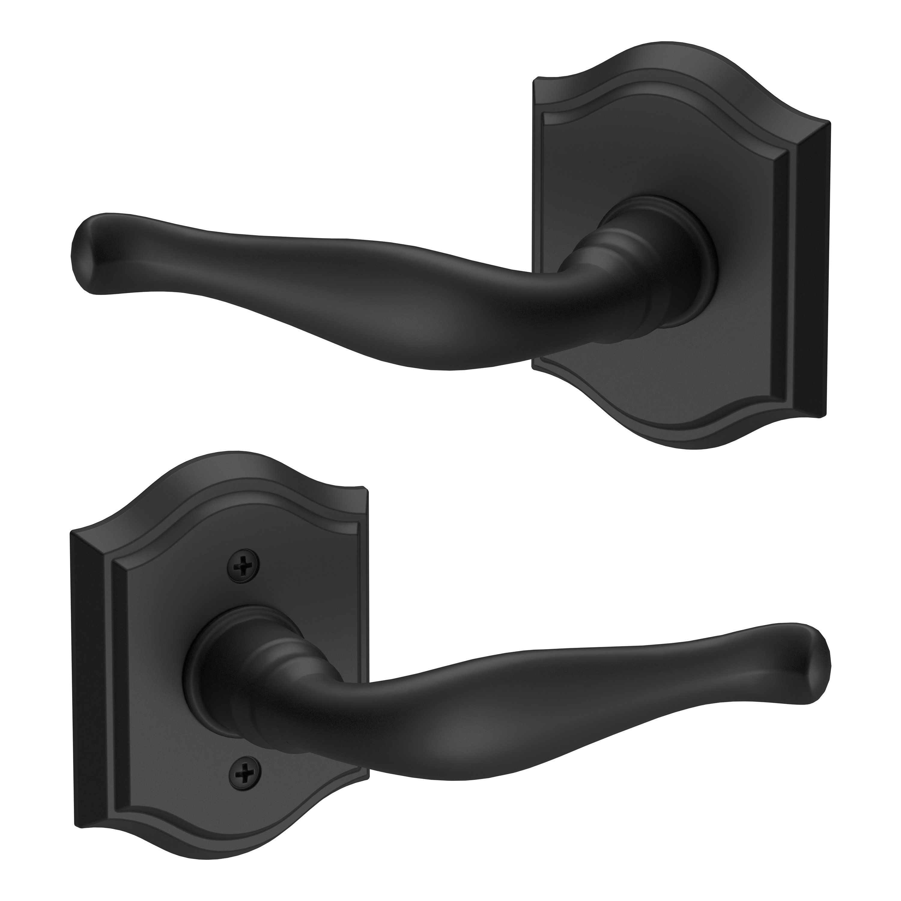 Baldwin Decorative Door Lever with Rosette | Wayfair