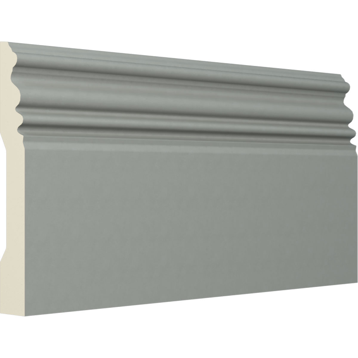 Ekena Millwork 5"H x 3/4"P x 94 1/2"L Classic Baseboard Moulding ...