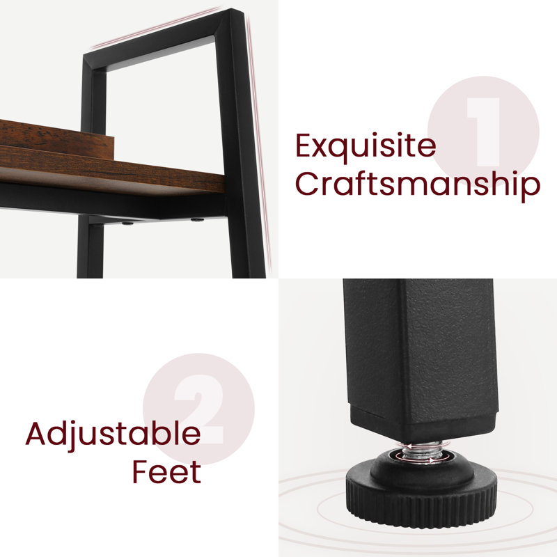 17 Stories Hasnath Ladder Bookcase & Reviews | Wayfair