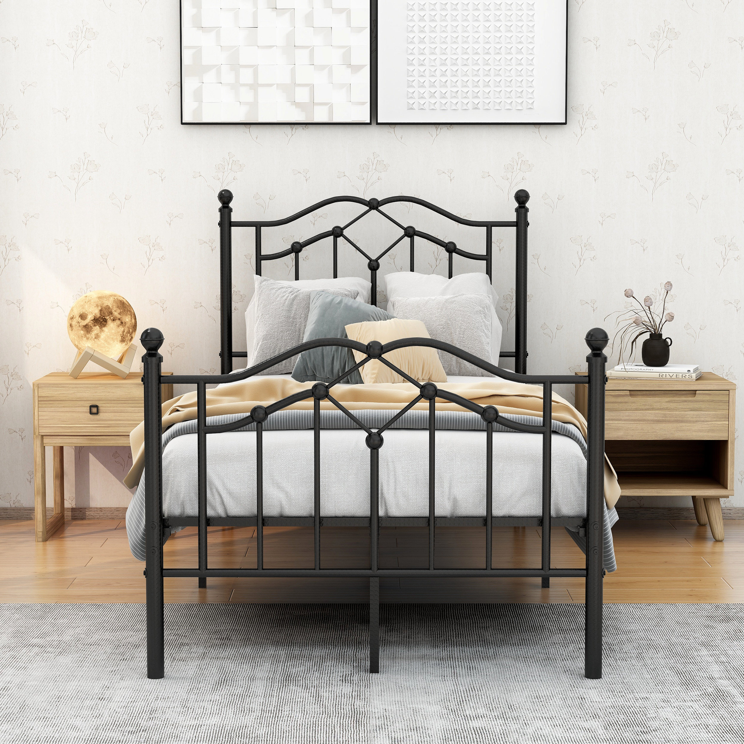 August Grove® Anary Platform Bed | Wayfair