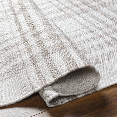 Birch Lane™ Cay Plaid Flatweave Recycled P.E.T. Indoor/Outdoor Area Rug ...