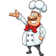 Wet Paint Printing Cartoon Chef Cook Cardboard Cutout Standee Standup ...