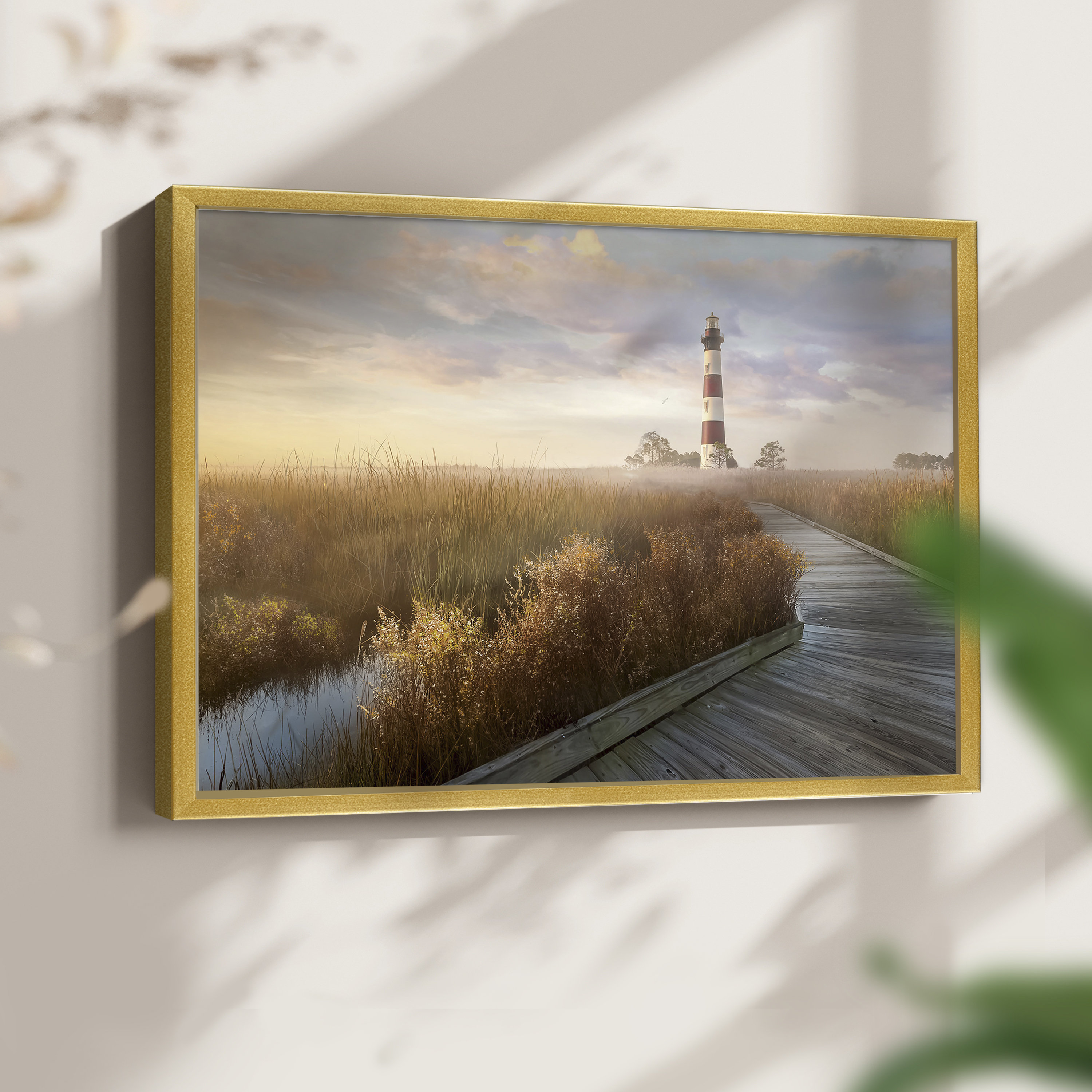 Breakwater Bay Private Path I -Framed Print - Restickable | Wayfair