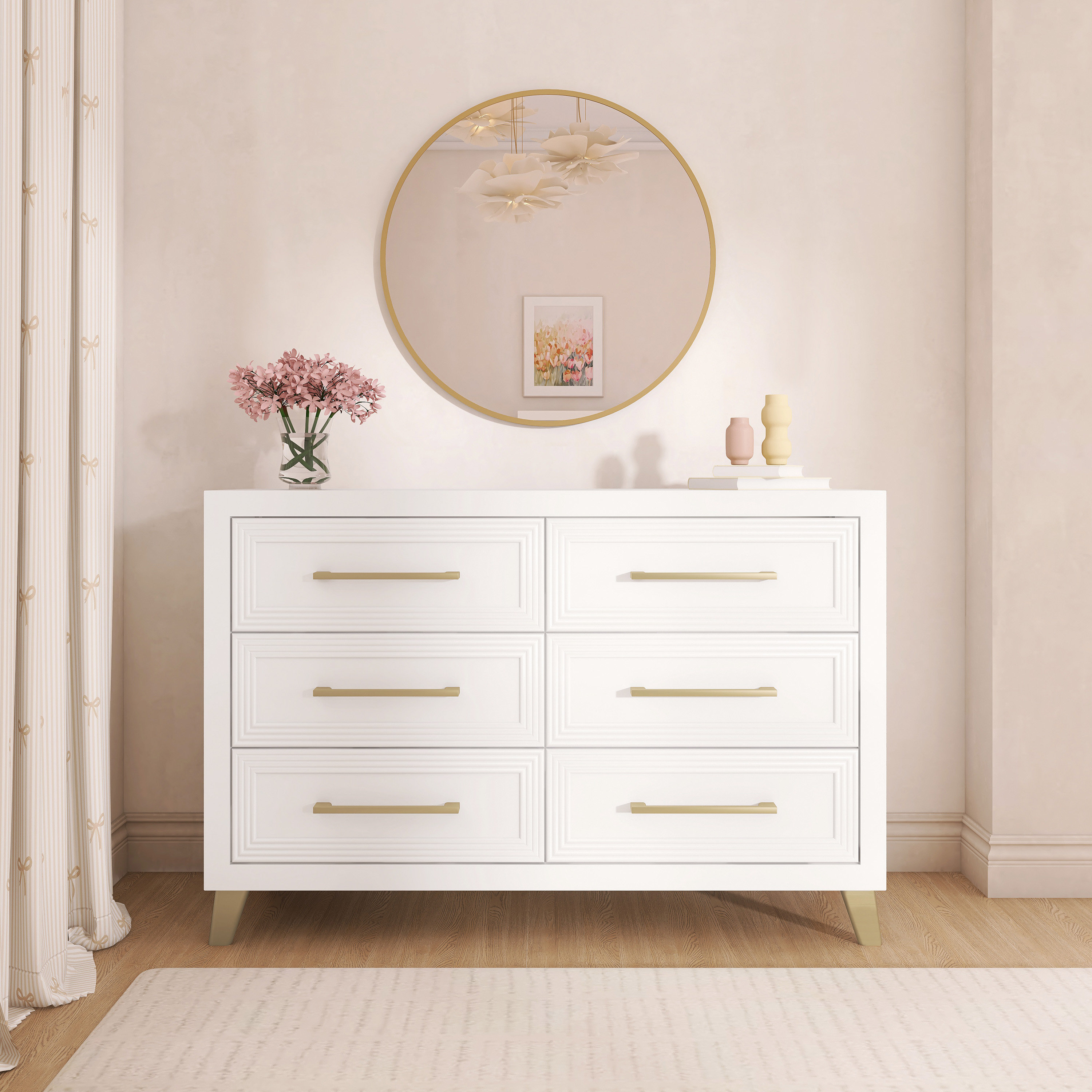 Evolur Audrey Double Dresser | Wayfair