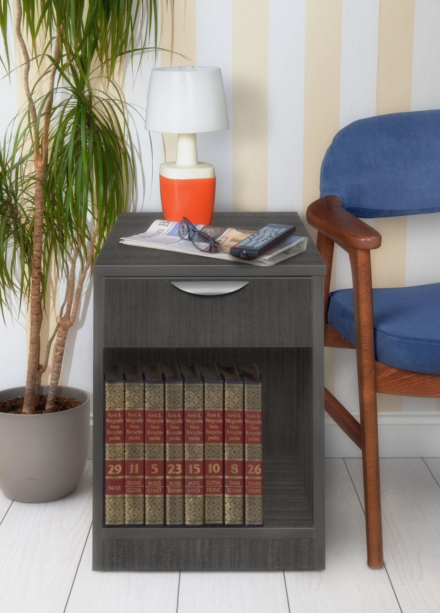Ebern Designs Legacy Wood Printer Stand | Wayfair