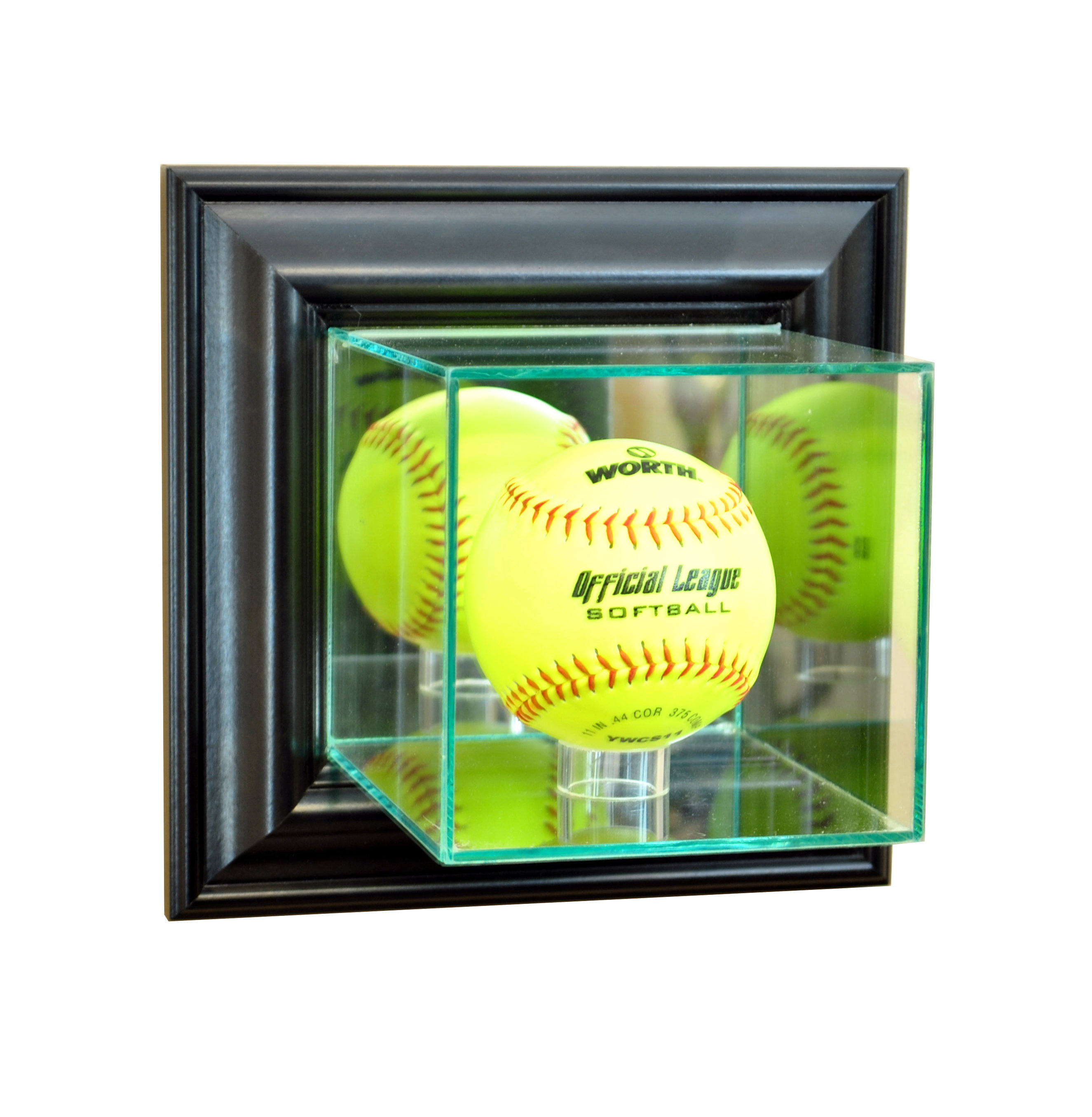 Perfect Cases and Frames Wall Mounted Softball Display Case | Wayfair