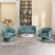 Mercer41 Tuyen 3 - Piece Velvet Living Room Set | Wayfair