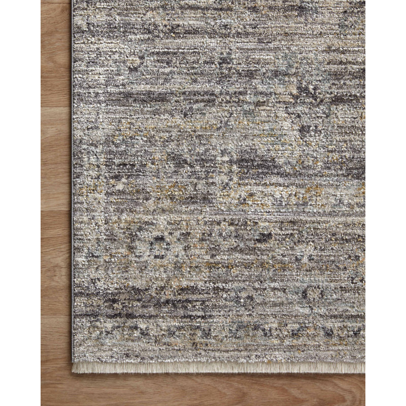Jean Stoffer x Loloi Katherine Graphite / Jade Area Rug & Reviews | Wayfair