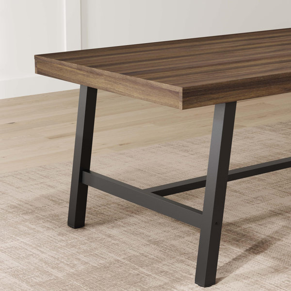 17 Stories Industrial Dining Table For 6~8 People, 70.87" Long ...