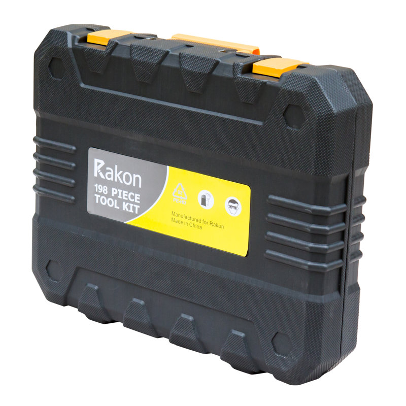 WFX Utility™ 198 Piece Mechanics Tool Set With Socket Hand Tool Kit ...