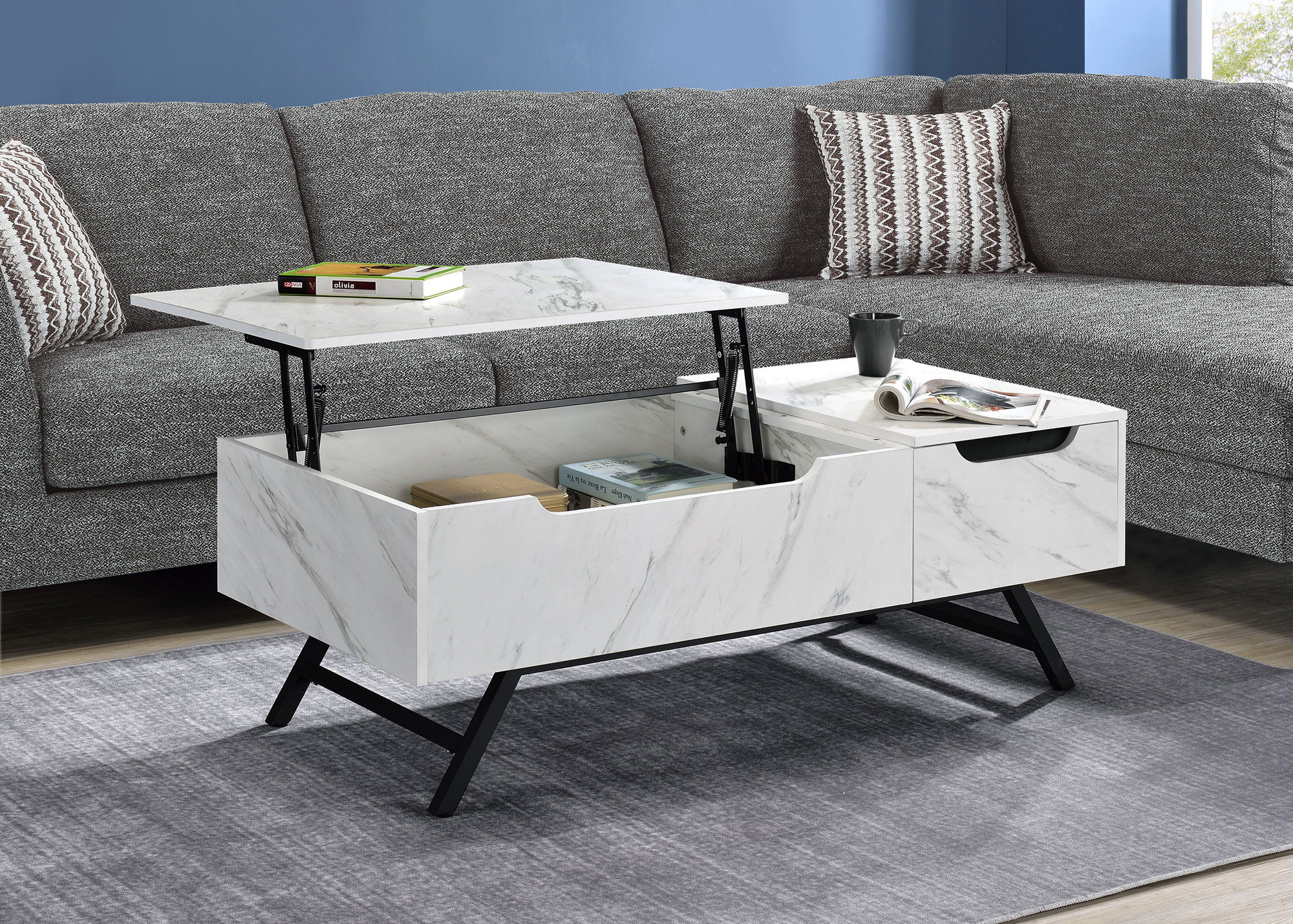 Ivy Bronx Coffee Table W/Lift Top | Wayfair