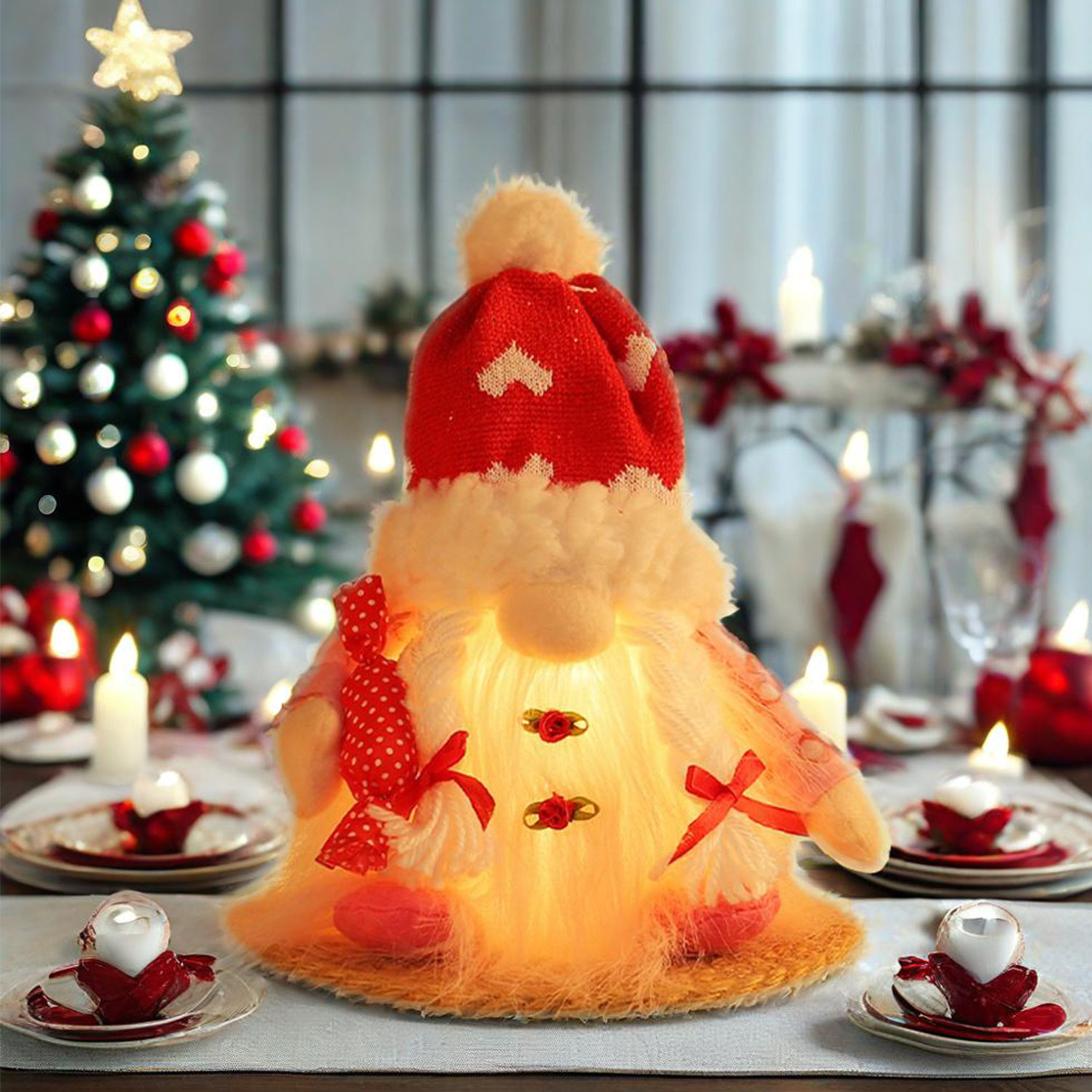 The Holiday Aisle® Luminous Gnome, Led Lighted Glowing, Best Gift For ...