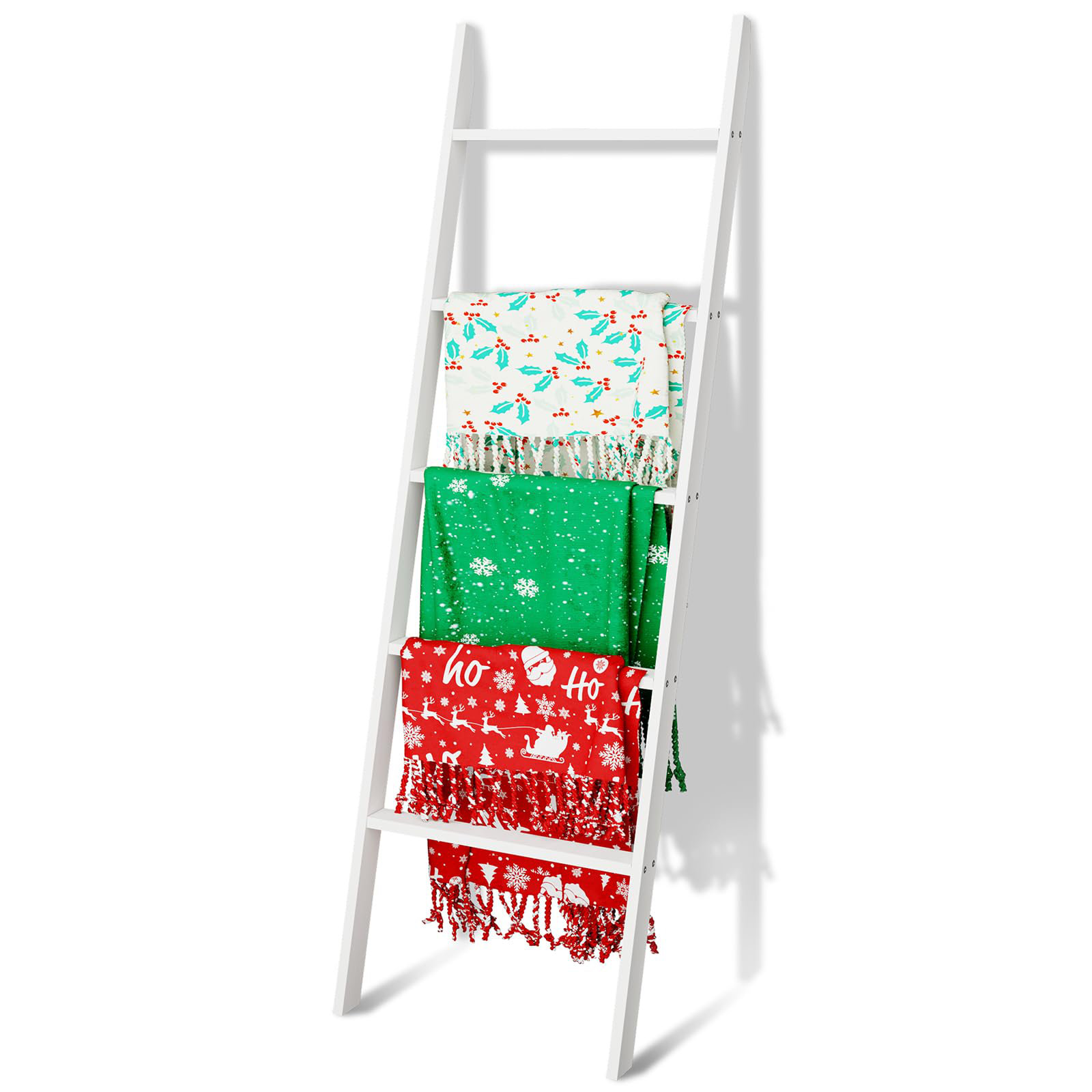 Latitude Run® 5-Level Carpet Ladder Wooden, Non-Foldable, Easy To ...