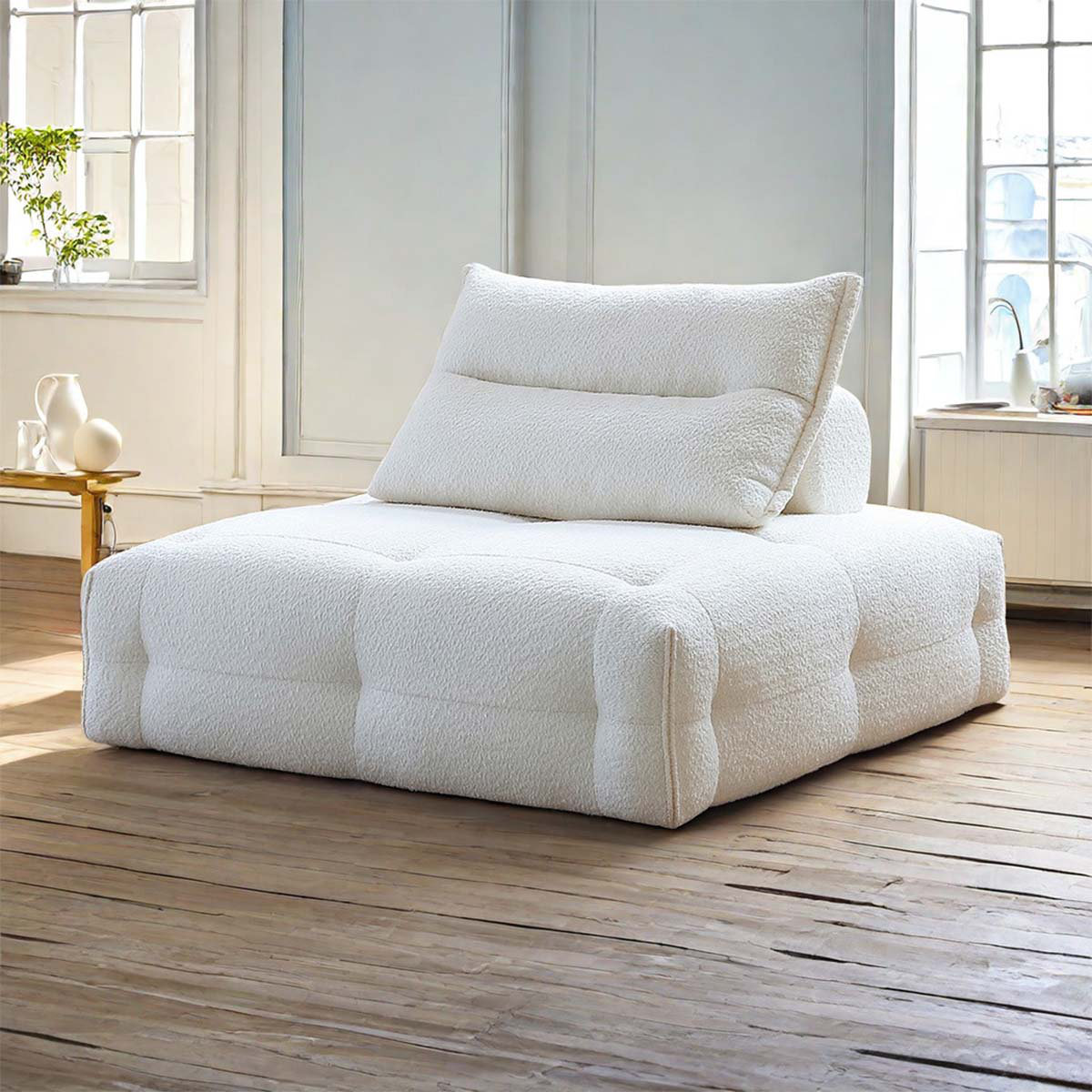 CoyNet Sofa Boutique Modular Combination Of Beancurd Block Fabric Sofa ...