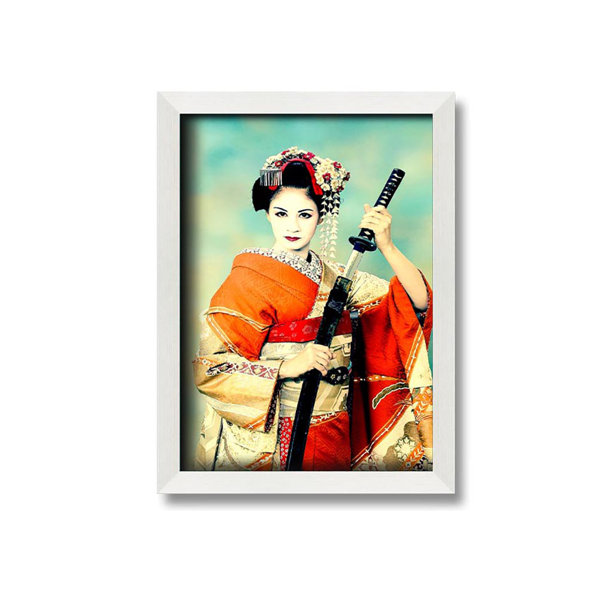 ClassicLiving Samuria Warrior - Single Picture Frame Art Prints ...