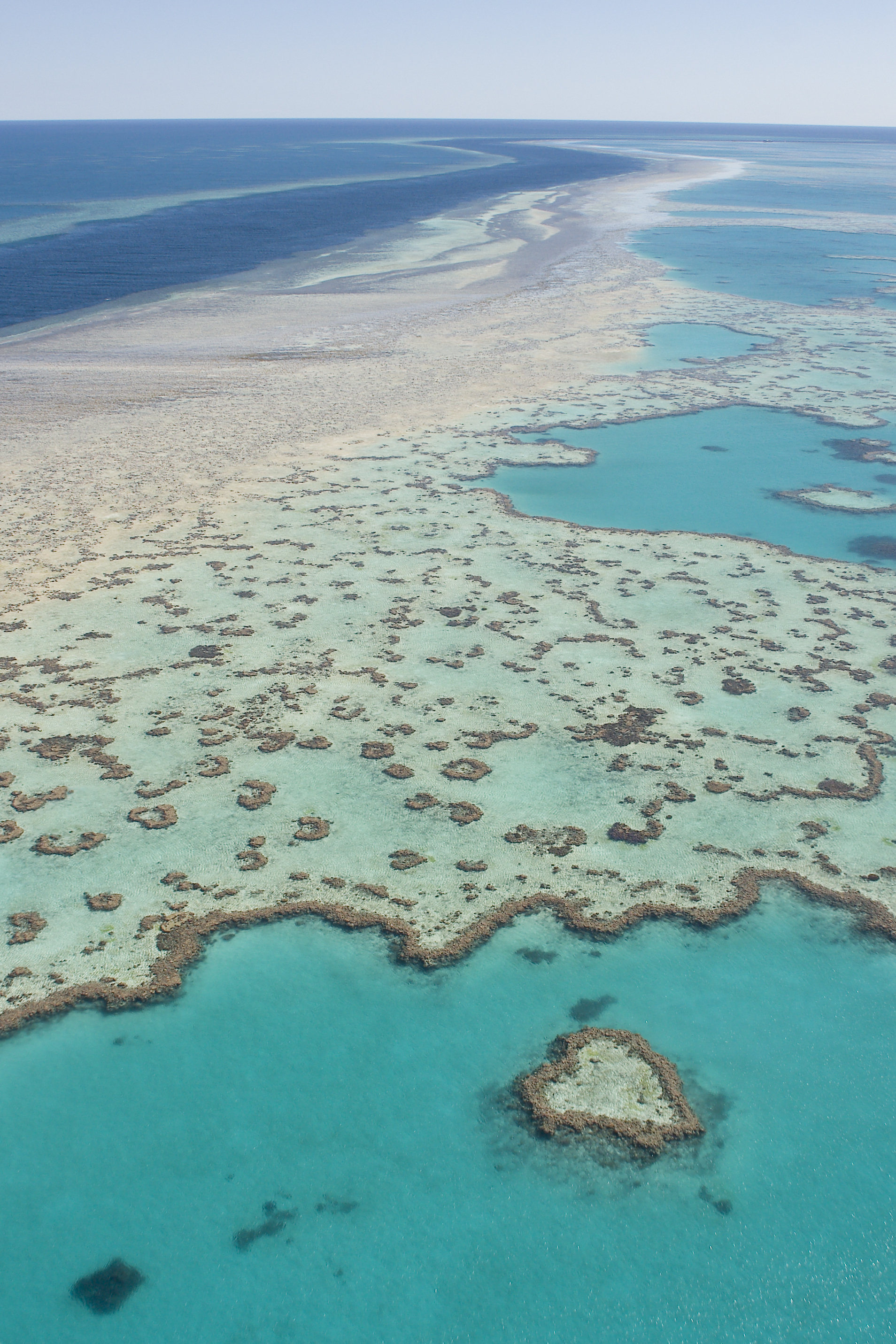 Highland Dunes Great Barrier Reef by Jd_Field - Wrapped Canvas Print ...