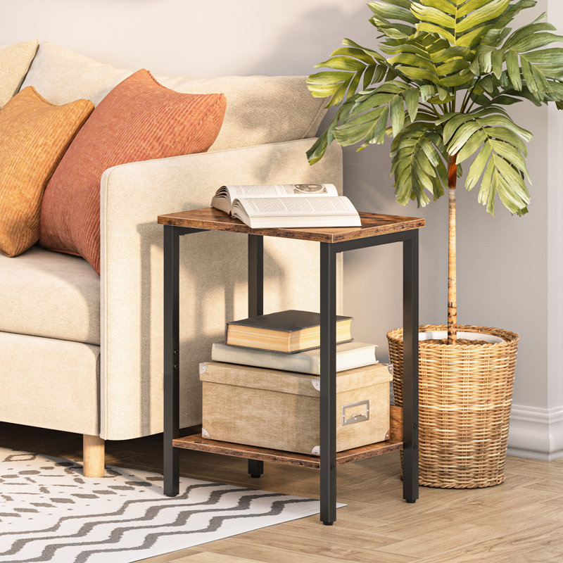17 Stories Small End Table with Storage Shelf & Reviews | Wayfair