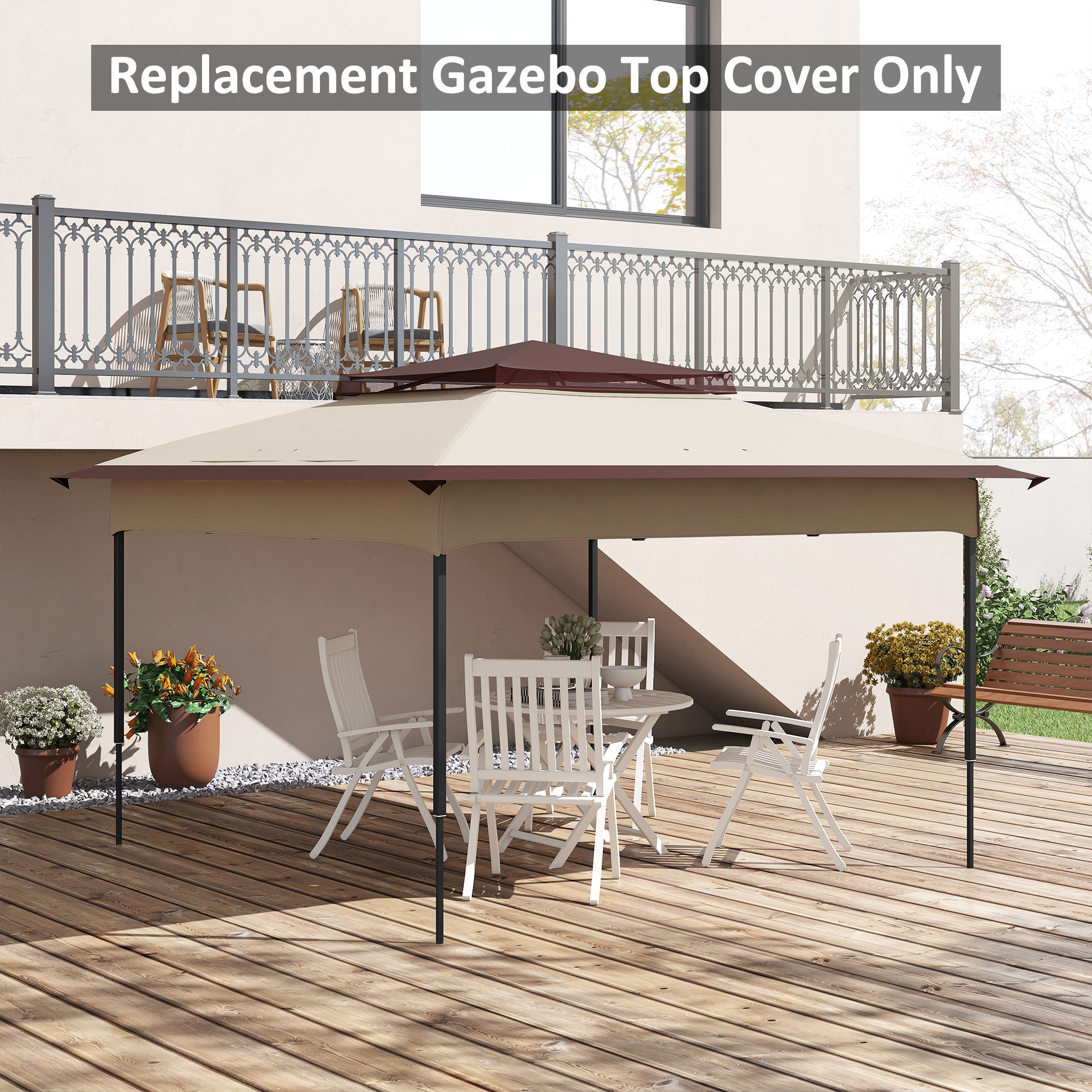 Outsunny Metal Pop-Up Canopy | Wayfair