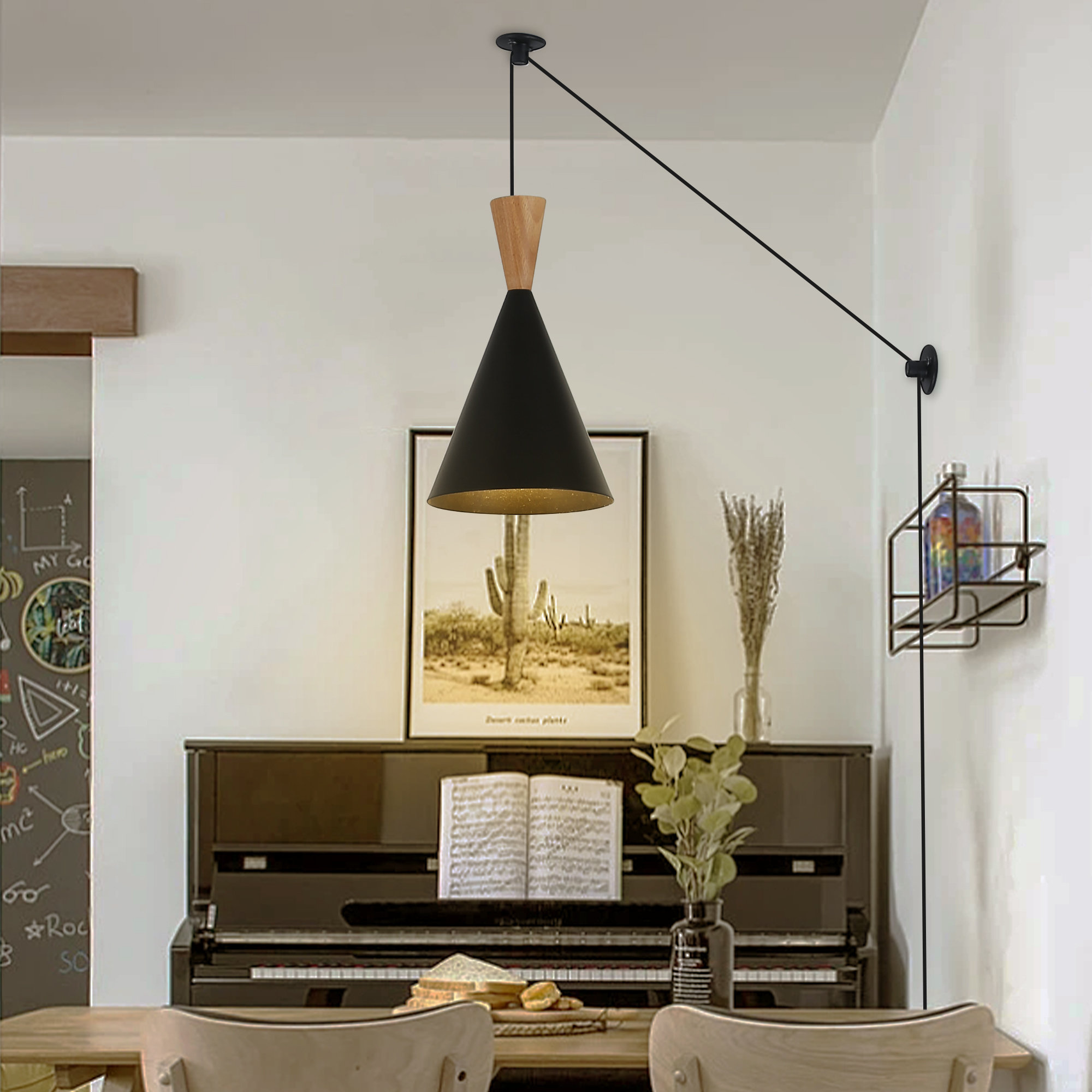George Oliver Modern Plug-in Pendant Light Fixtures | Wayfair