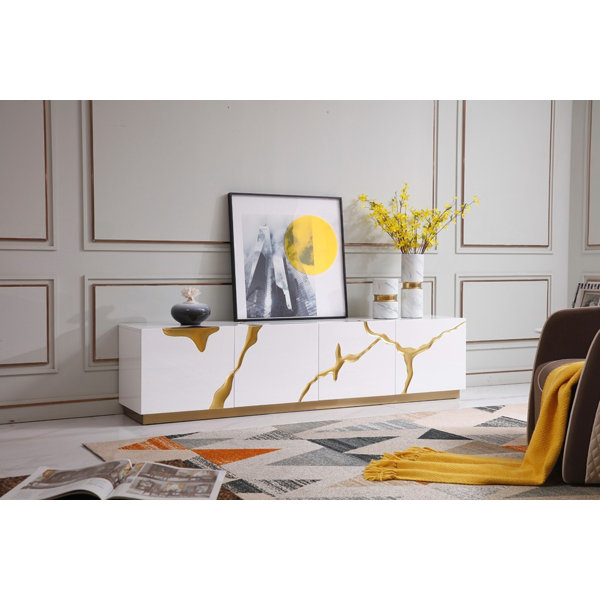 Willa Arlo Interiors Velva TV Stand for TVs up to 88" & Reviews | Wayfair