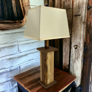 Rustic / Lodge Table Lamps You'll Love | Wayfair