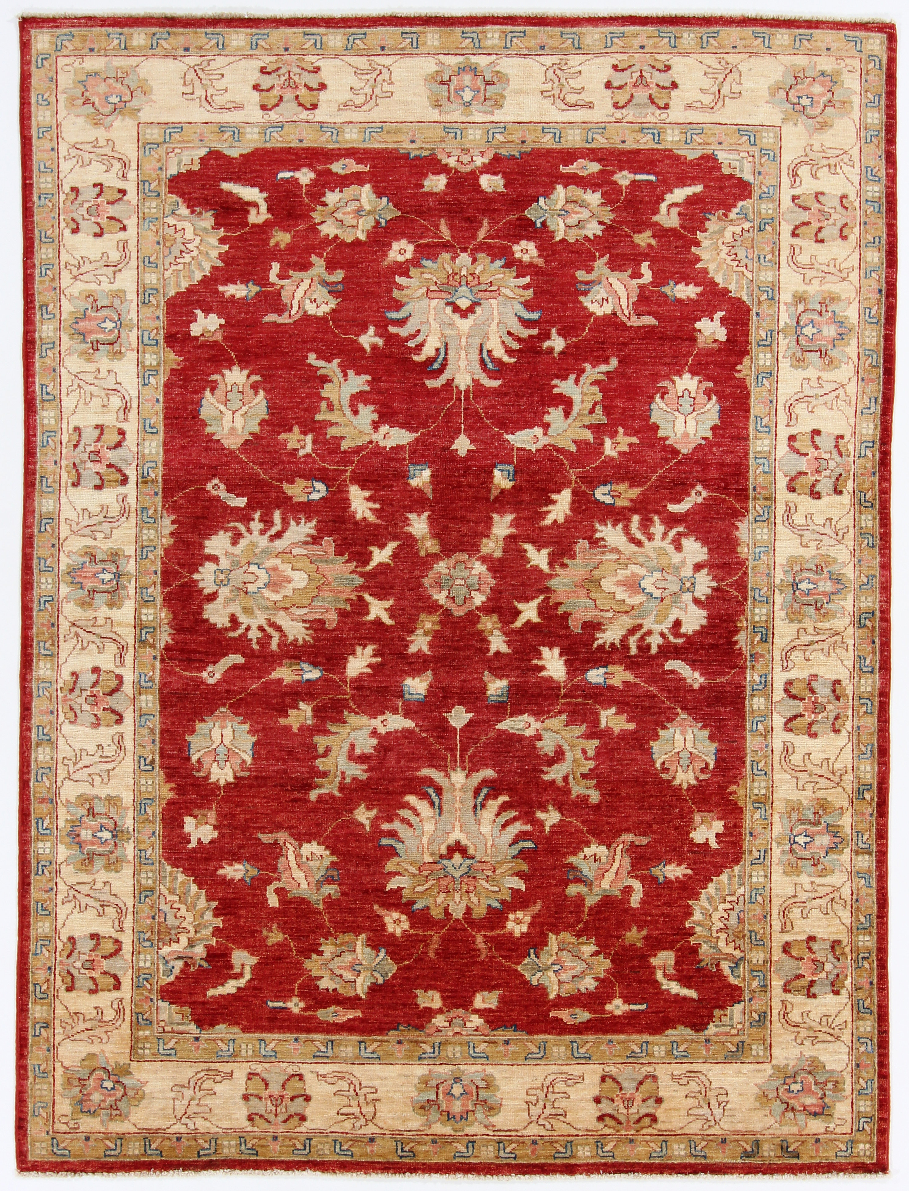 Carpetfine Handwoven Wool Red Rug | Wayfair.co.uk