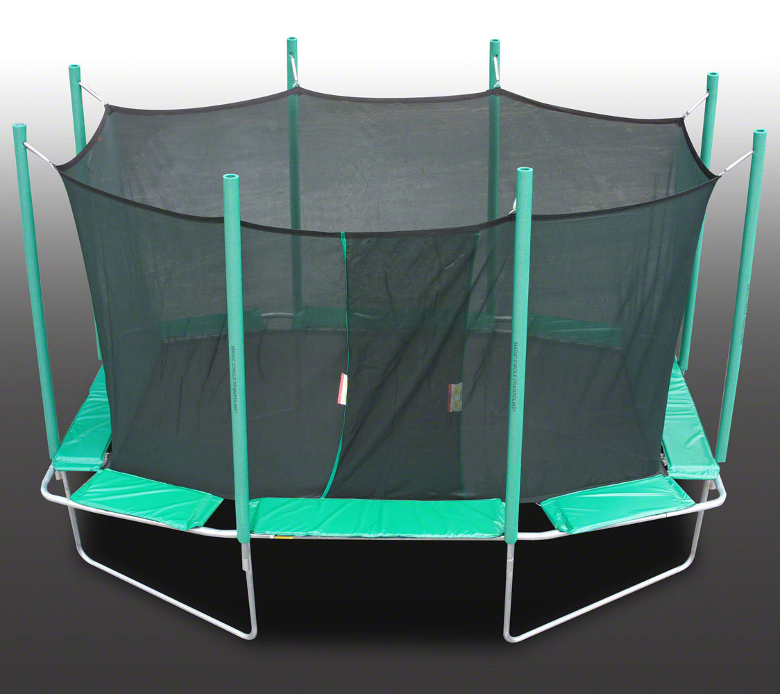 Kidwise 9 x 14 ft. Rectangular Trampoline with Enclosure | Wayfair