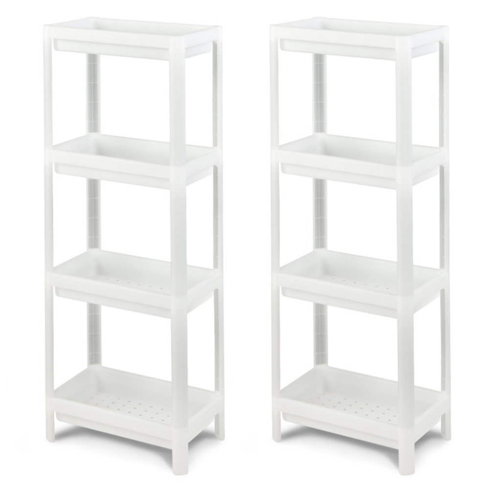 Rebrilliant Majesta 14" W Plastic Shelving Unit & Reviews | Wayfair